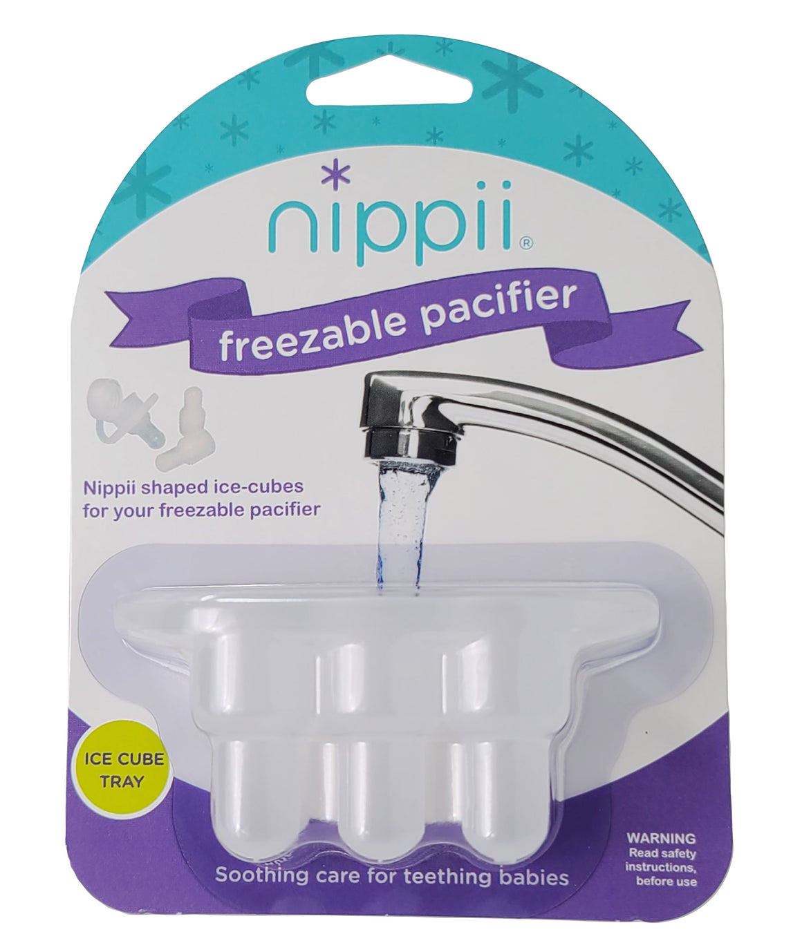 World's first freezable pacifier for teething babies – Nippii Baby